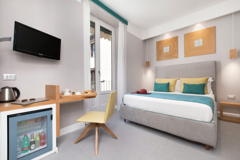 5 idee per un angolo minibar in camera