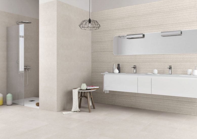 10 idee e foto di color panna per il bagno