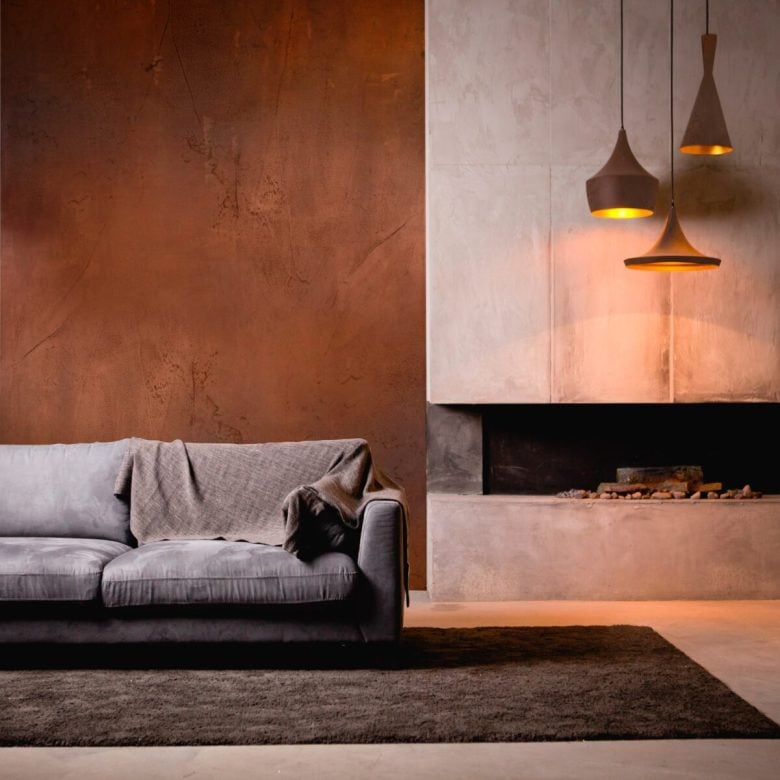 10 tonalità di marrone per le pareti di casa: idee e foto