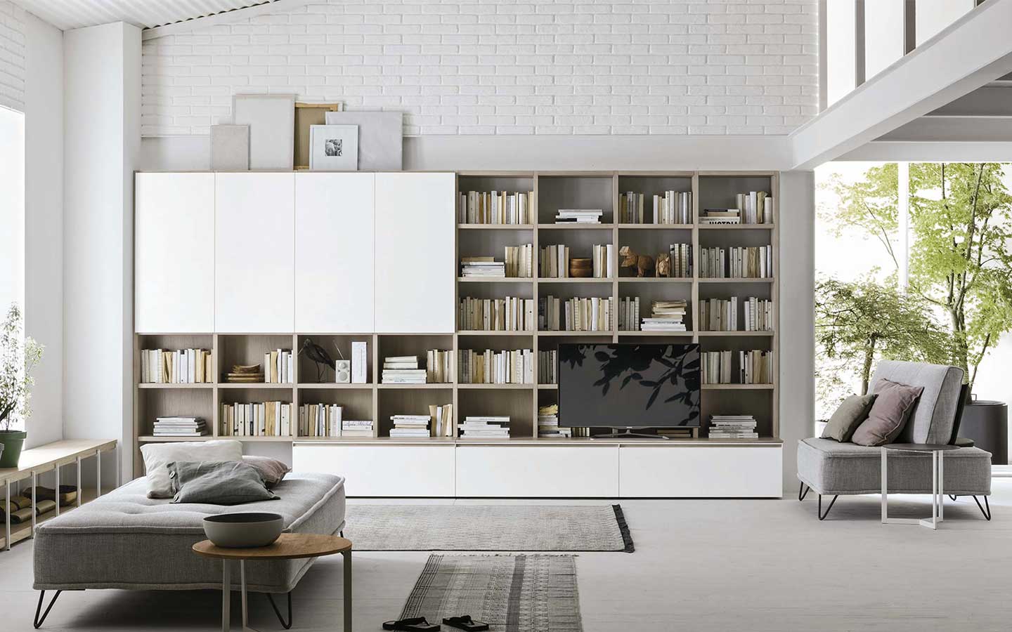 Librerie di design: 10 idee e foto
