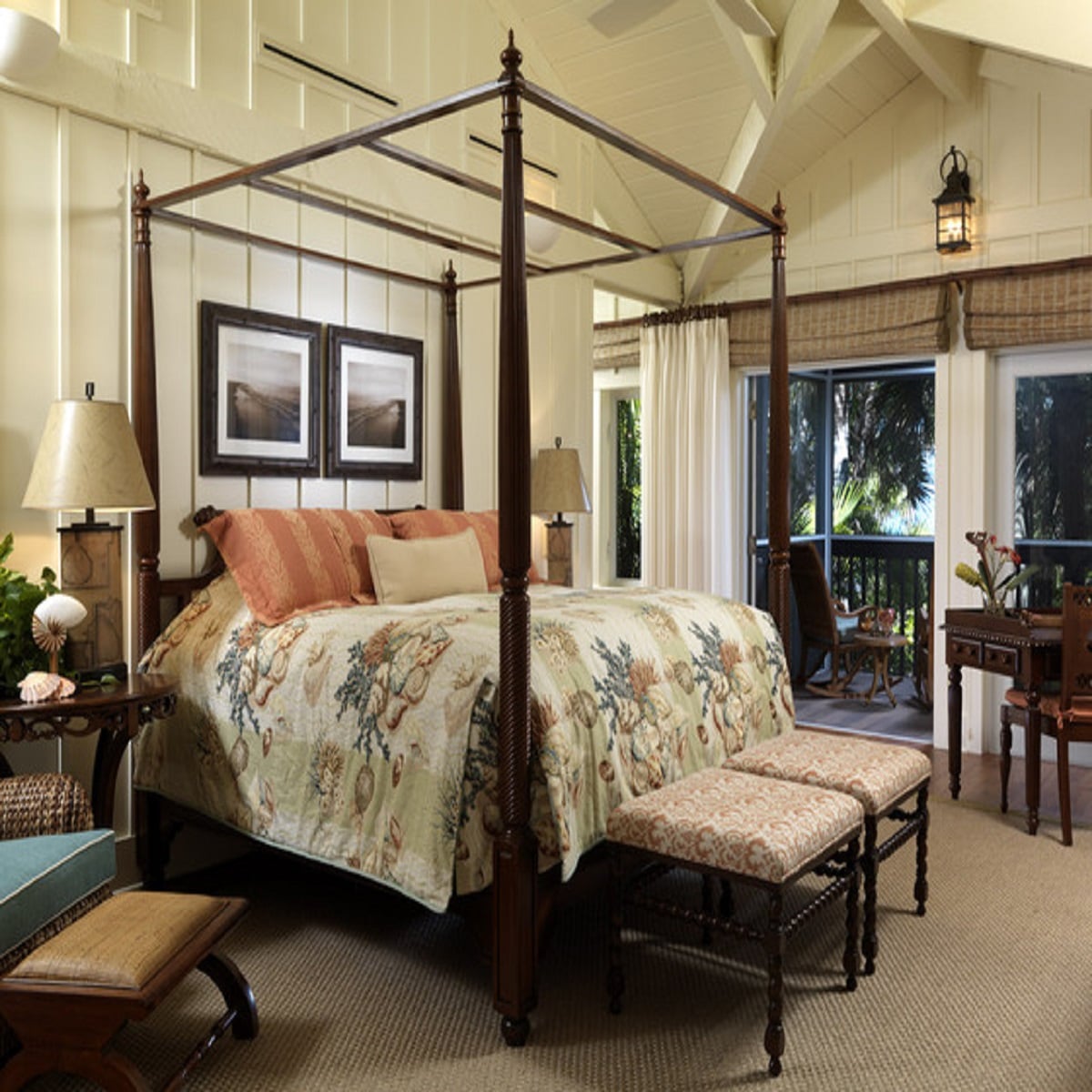 Stile coloniale in camera da letto: 10 idee e foto