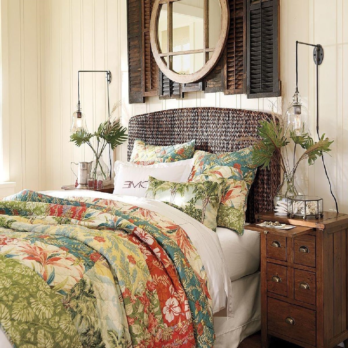 Stile coloniale in camera da letto: 10 idee e foto