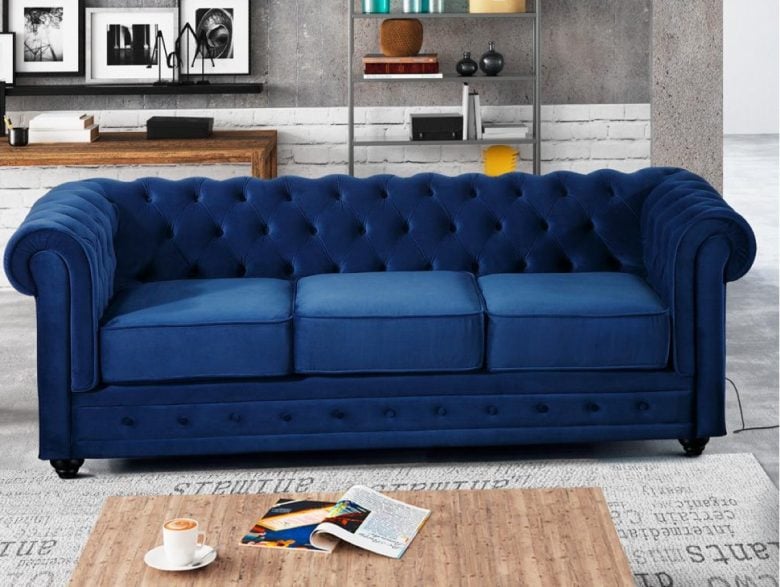 Divano blu: 10 idee e foto da cui prendere ispirazione