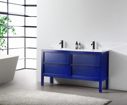Arredare il bagno con il bluette: 10 idee e foto