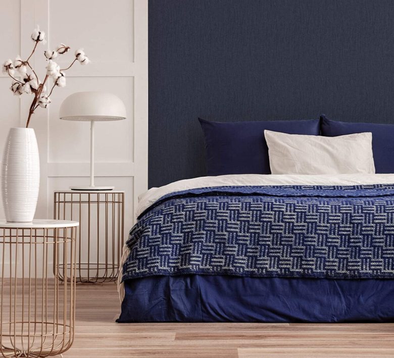 Camera da letto pareti color zaffiro: 10 idee e foto