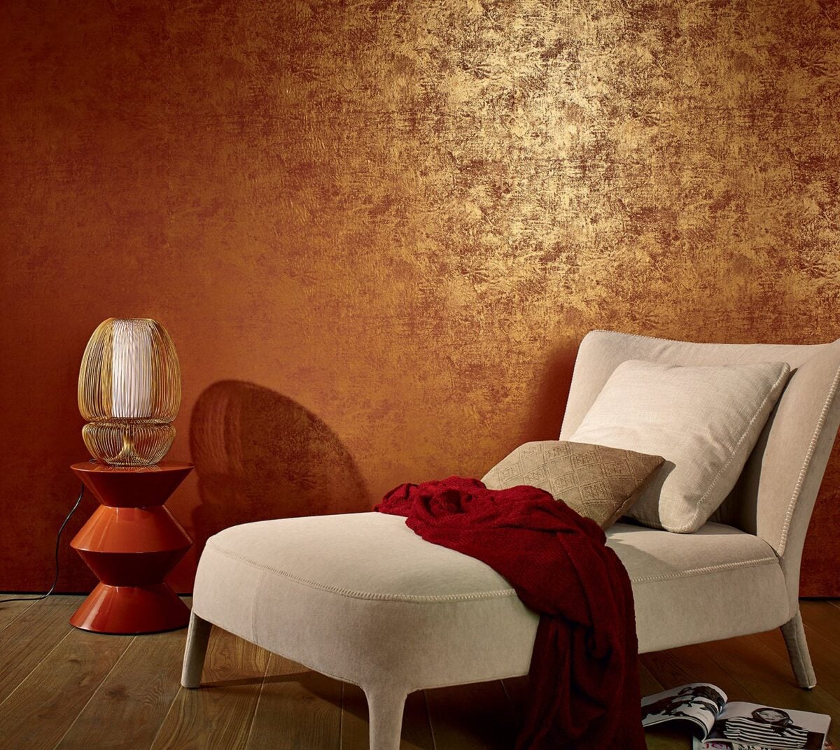 Camera da letto pareti color bronzo: 10 idee e foto