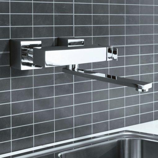 Rubinetti a muro per cucina: 10 idee e foto