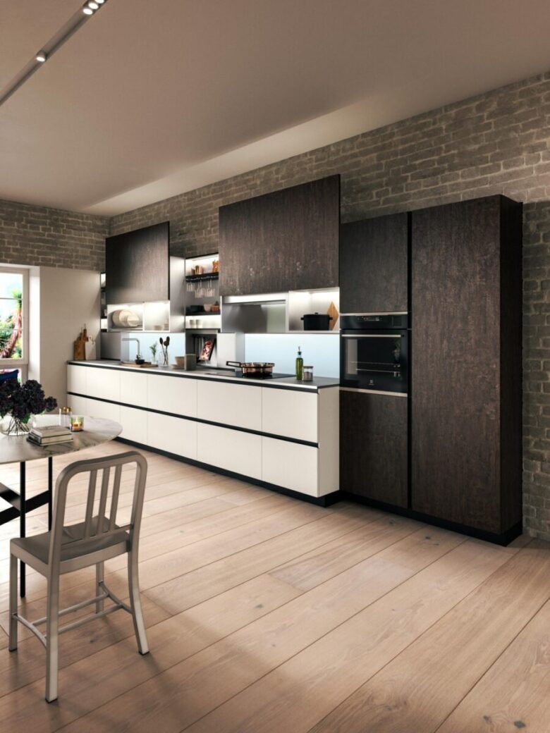 Pareti cucina color seppia: 10 idee e foto