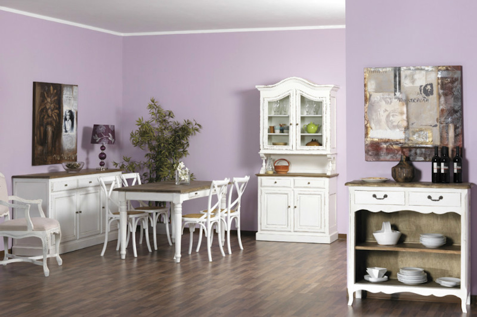 Cucina pareti color glicine: 10 idee e foto