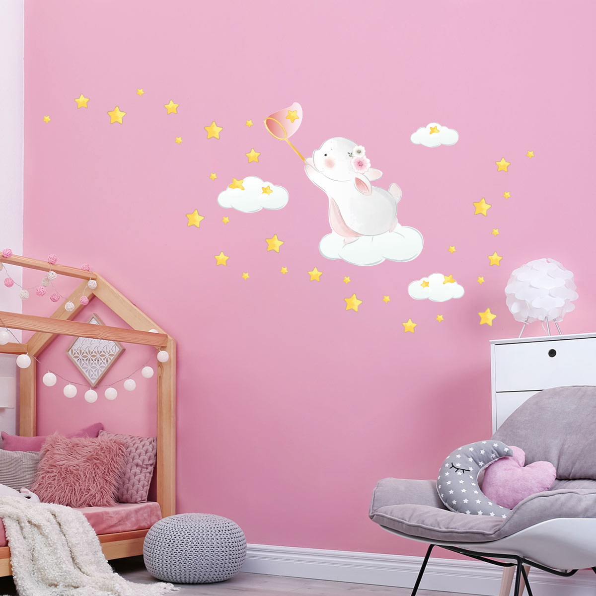 Pareti cameretta color rosa: 10 idee e foto