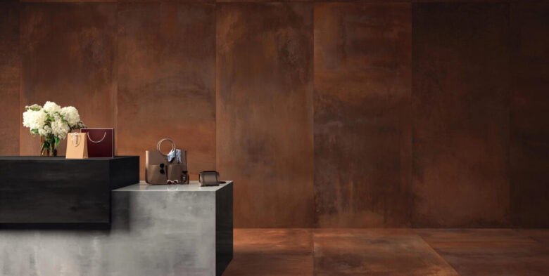 Pavimento color ruggine: 10 idee e foto