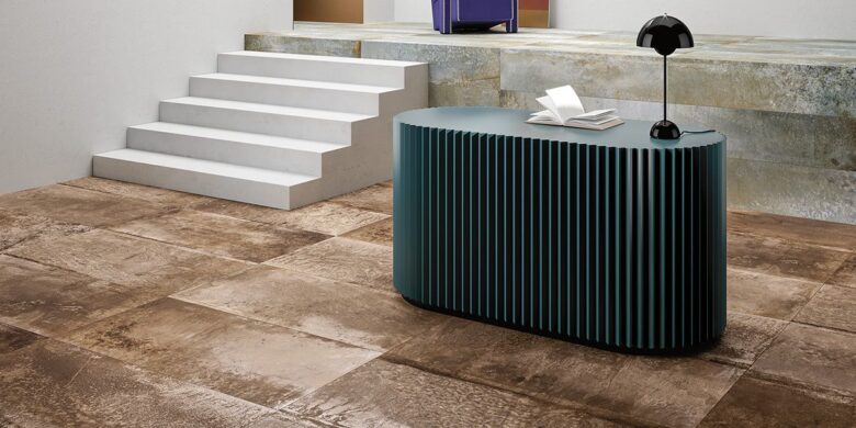 Pavimento color ruggine: 10 idee e foto