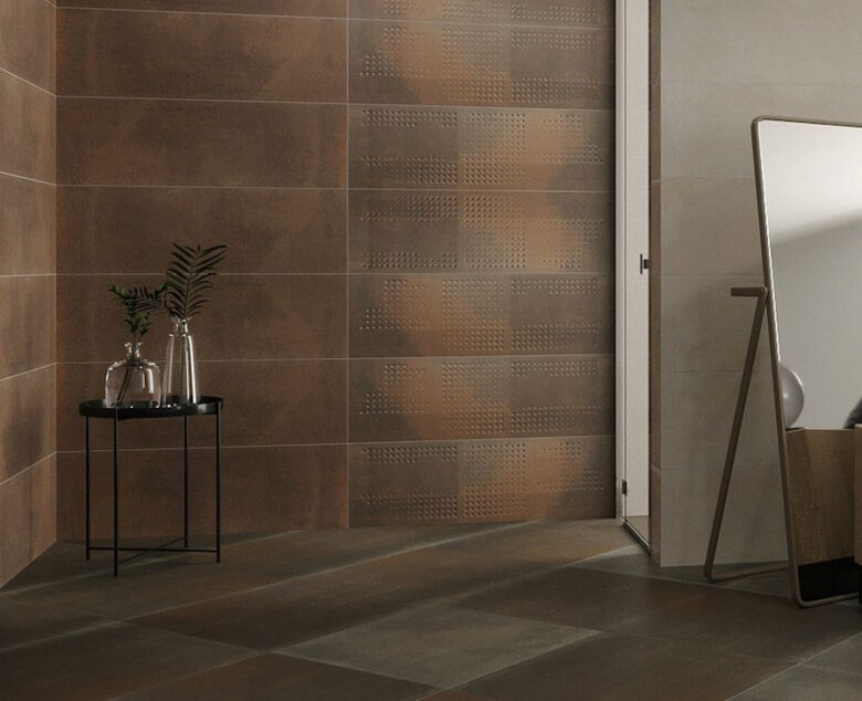 Pavimento color ruggine: 10 idee e foto