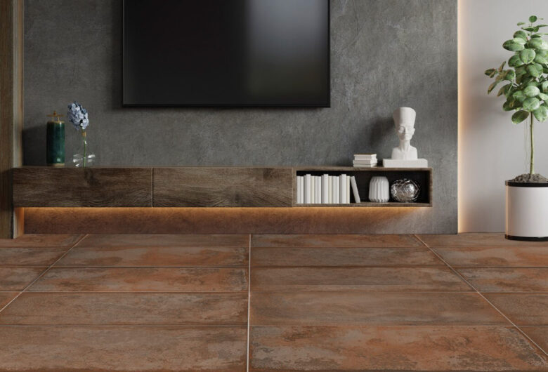 Pavimento color ruggine: 10 idee e foto