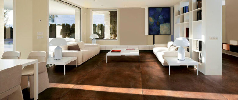 Pavimento color ruggine: 10 idee e foto