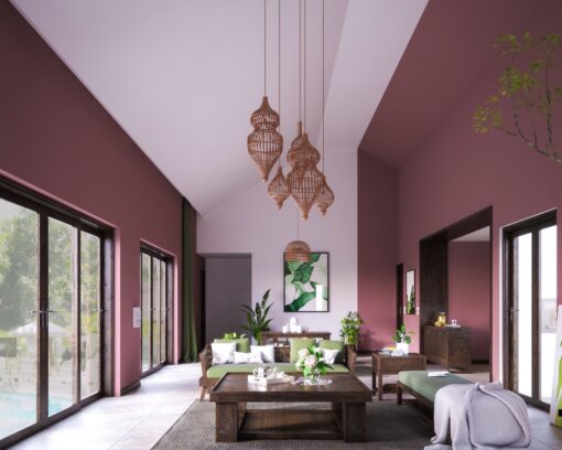 Soggiorno pareti color rosa antico: 10 idee e foto