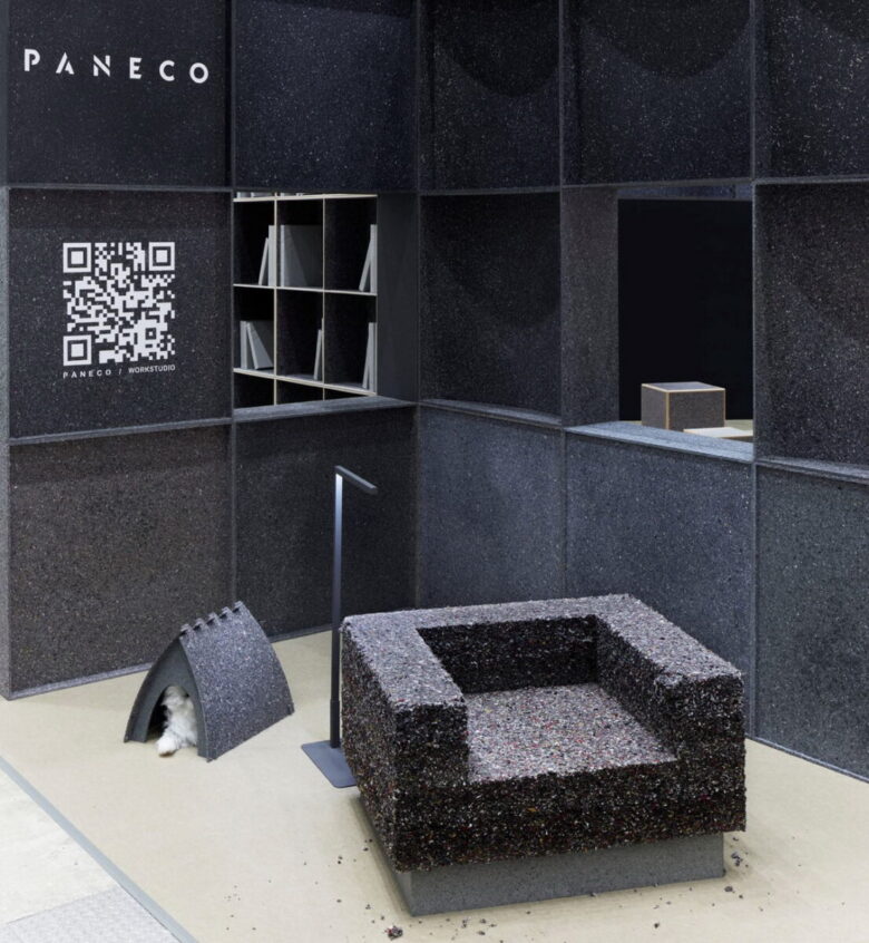Paneco: i rivoluzionari arredi di design dagli scarti dei vestiti
